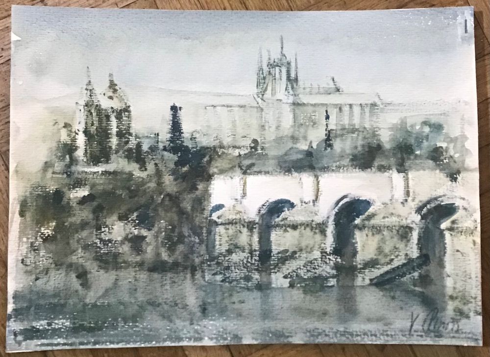 Landschaft Aquarell Unleserlich Signiert (Gebraucht) in Root für CHF 5 – mit Lieferung auf ...