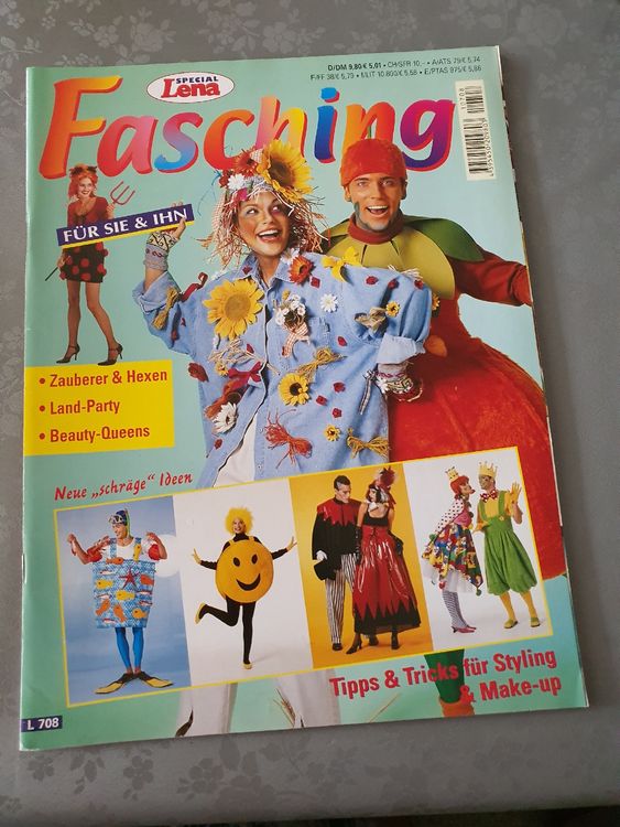 Faschingskostüme Schnittmuster Gr. 36-56, viele Modelle | Kaufen auf Ricardo