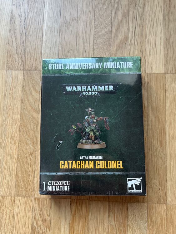 Warhammer 40k - Astra Militarum - Catachan Colonel (Neu und ...