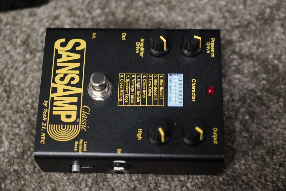 Tech 21 SansAmp Classic Reissue neuwertig mit orig.Verpakung | Kaufen ...