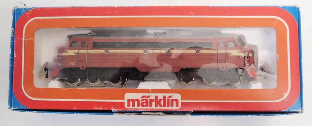 Märklin H0 - NSB Diesellok A1A A1A "Nohab" - Art. 3143 (Gebraucht) in ...