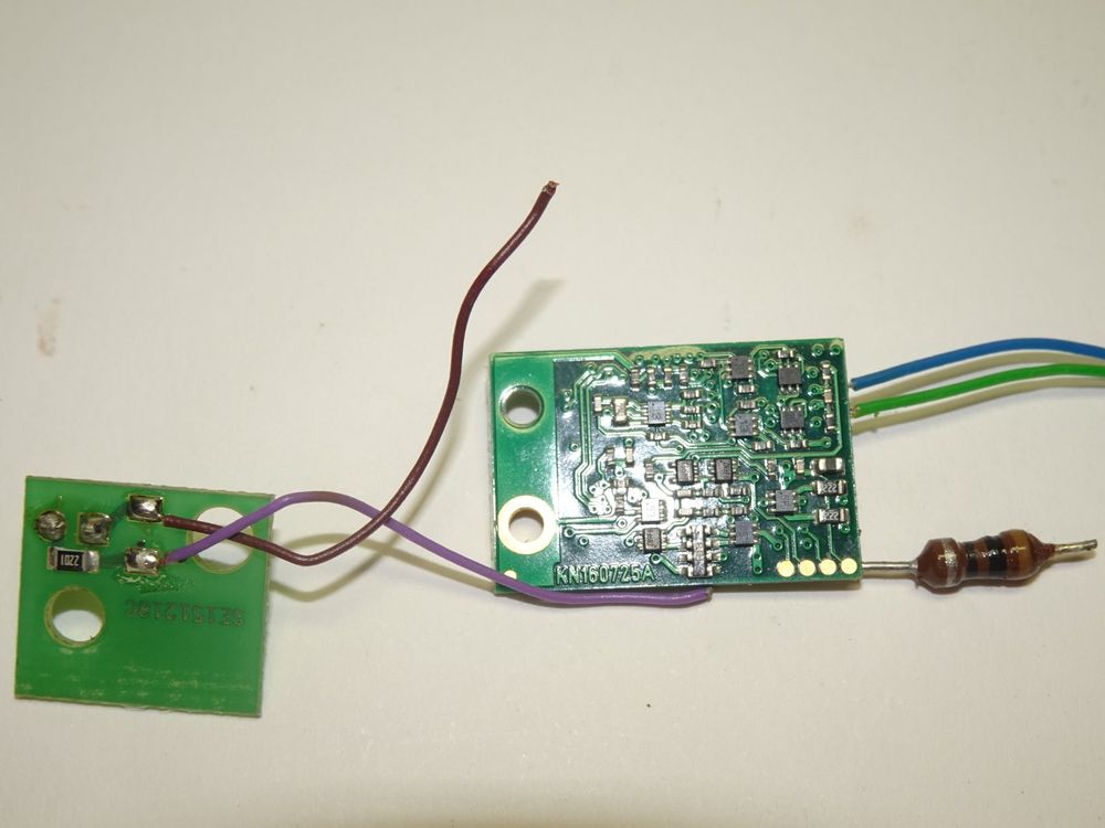 Märklin MFX Decoder, Blinklichtplatine und Schleifer (Neu (gemäss ...