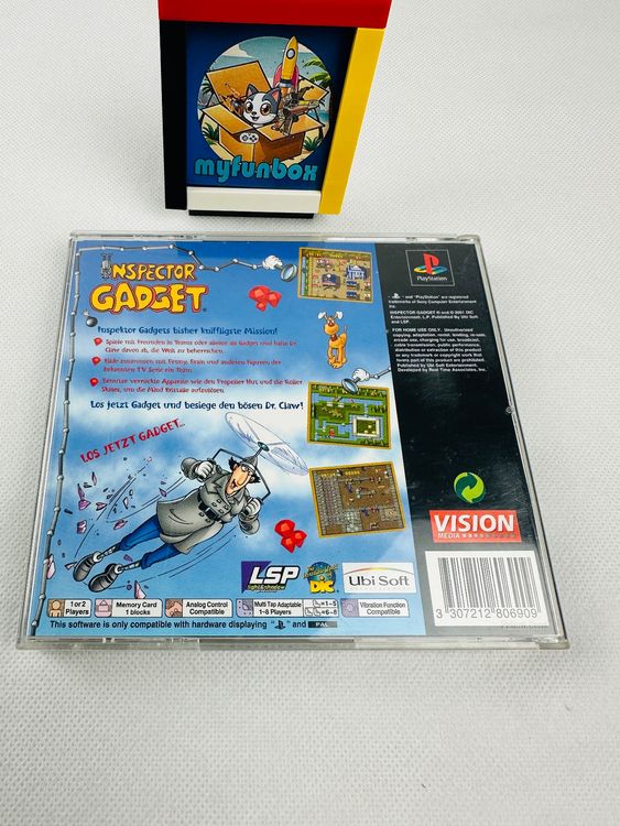 Playstation 1 PS1 Inspector Gadget Gadget´s Crazy Maze CIB (Gebraucht ...