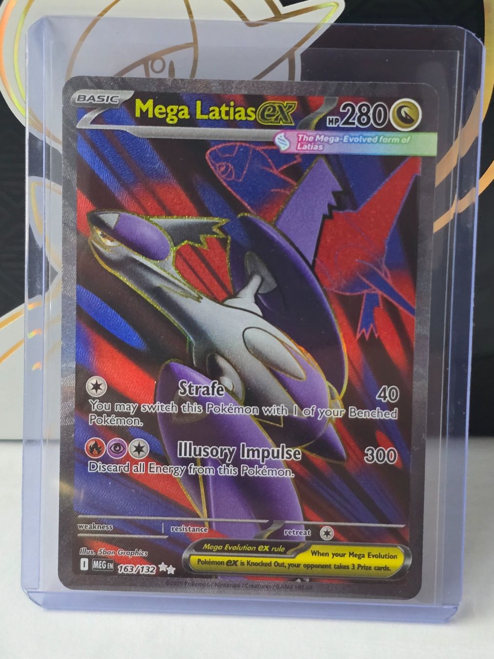 🇺🇸 Pokemon MEGA Evolution 》Mega Latias ex 163/132 (Neu (gemäss ...