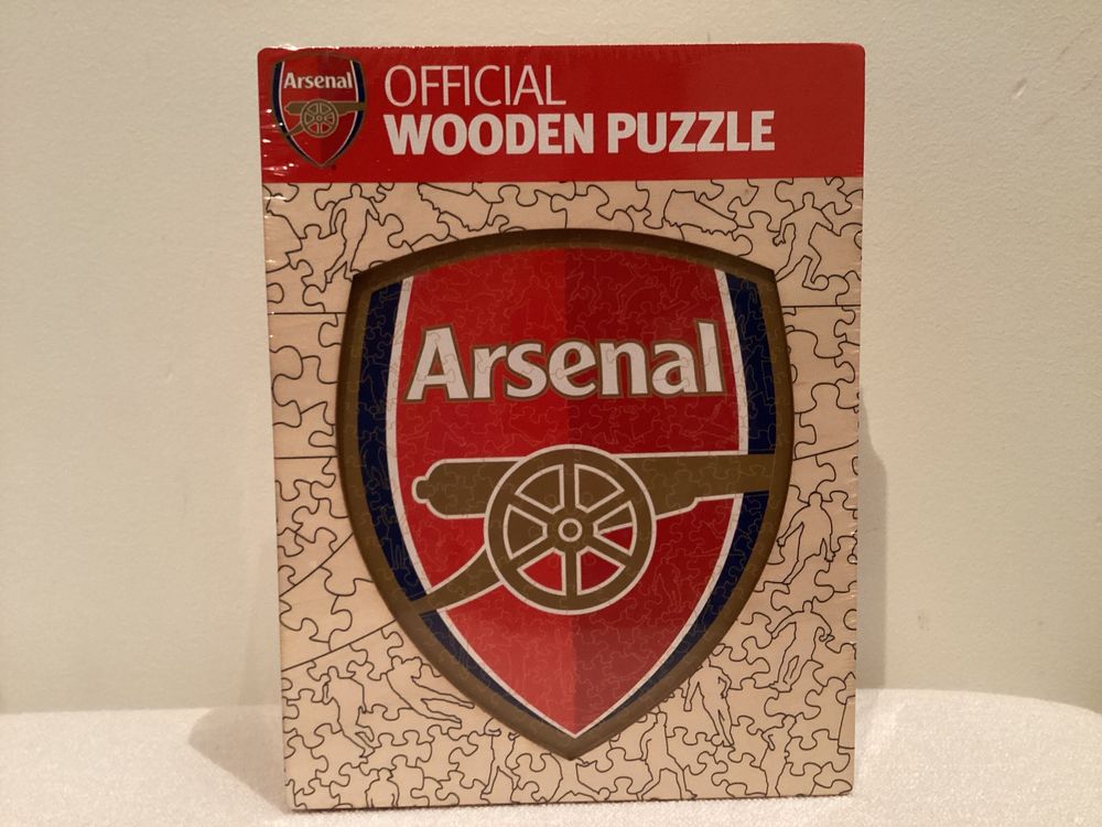 Official Arsenal FC Wooden Jigsaw Puzzle, New (Neu und originalverpackt ...