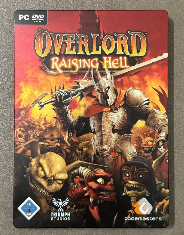 PC Overlord : Raising Hell Steelbook - schnelle Lieferung! (Gebraucht ...