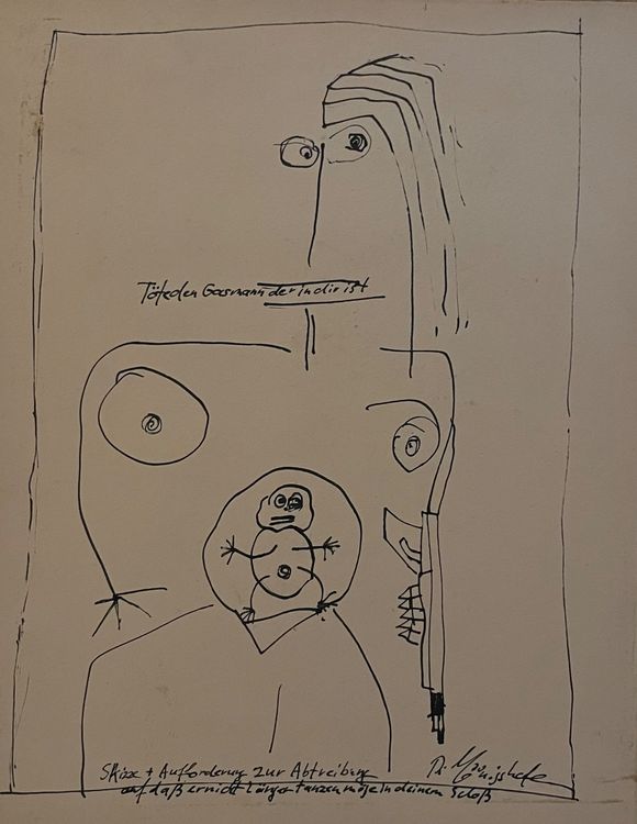 Sehr Interessante Mischtechnik Unl Sig (Gebraucht) in Root für CHF 10 – mit Lieferung auf ...