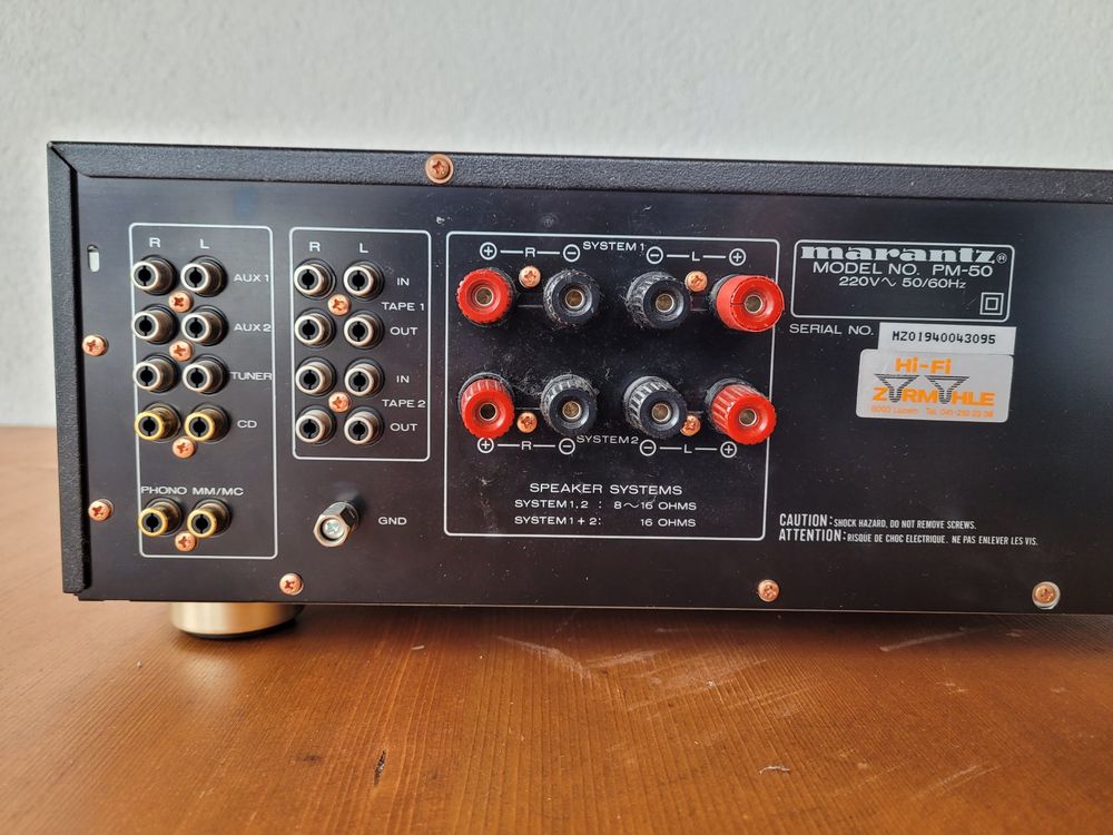 Marantz PM 50 Amplifier | Kaufen auf Ricardo