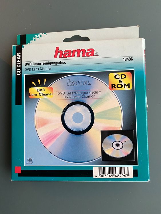 Hama DVD Laserreinigungsdisc CD Lens-Cleaner NEU (Neu und ...