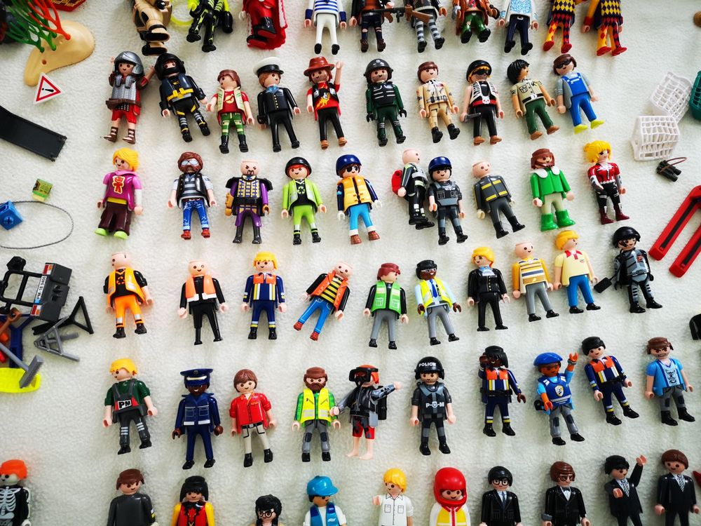 130 stk playmobil Figuren, seltene Figuren, Autos,Helikopter | Kaufen auf Ricardo