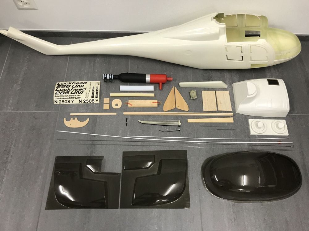 RARITÄT: GRAUPNER LOCKHEED 286 H BAUSATZ (Neu (gemäss Beschreibung)) in ...