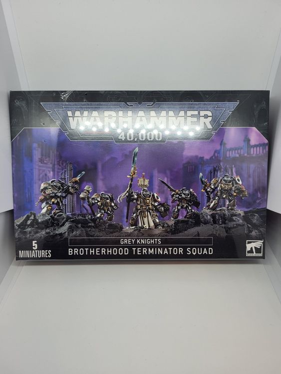 Warhammer 40k Grey Knights Brotherhood Terminator Squad | Kaufen auf ...