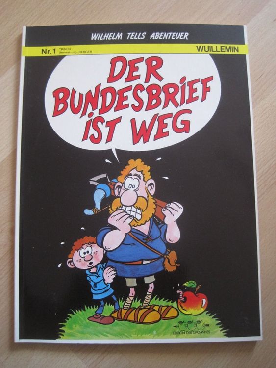 Der Bundesbrief ist weg Wilhelm Tell Comic Juni 1986 (Gebraucht) in ...