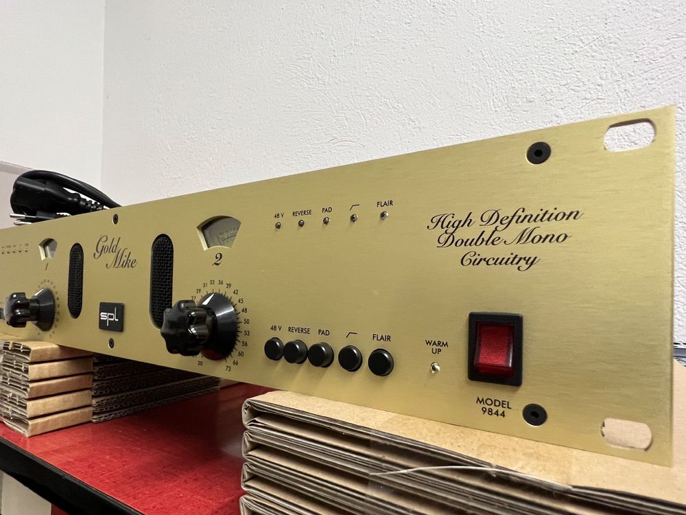 SPL Goldmike 2 Ch. Röhren Mic Preamp | Kaufen auf Ricardo