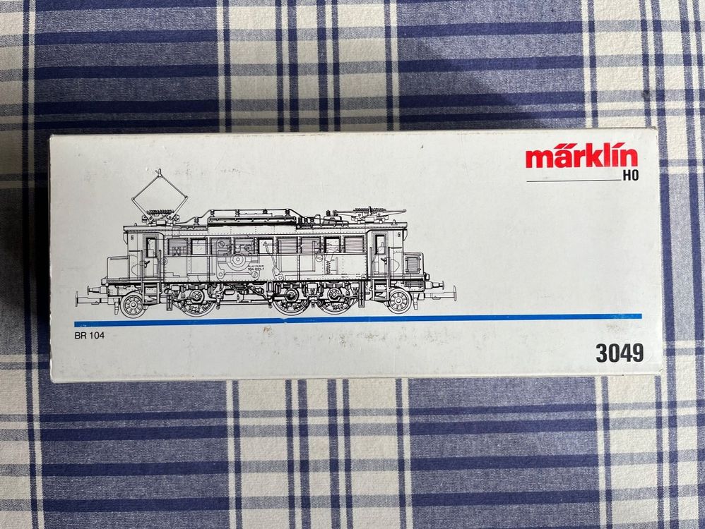 Märklin 3049, DB BR 104, analog | Kaufen auf Ricardo