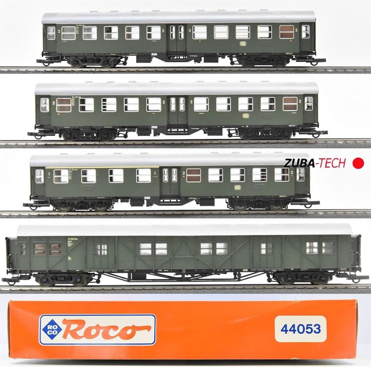 Roco 44053 Umbauwagen-Set 4-tlg DB H0 GS mit OVP (Gebraucht) in für CHF ...