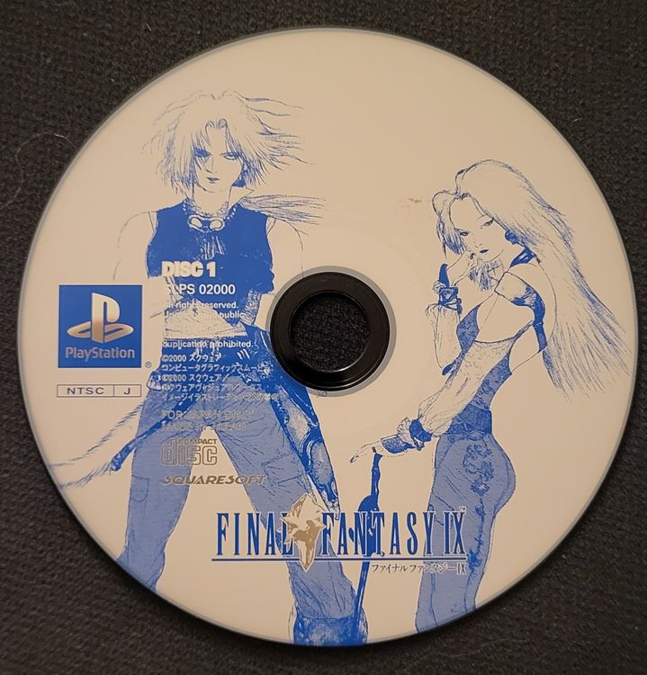 Final Fantasy IX PS1 Disc 1 JPN JAPAN SLPS 02000 Japan Only (Gebraucht) in Grand-Lancy für CHF 1 ...