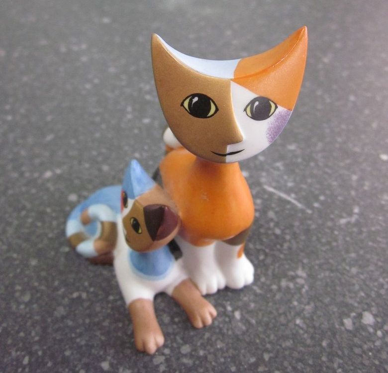 Goebel Figur Katzen "Amico E Amica", Rosina Wachtmeister | Kaufen auf Ricardo