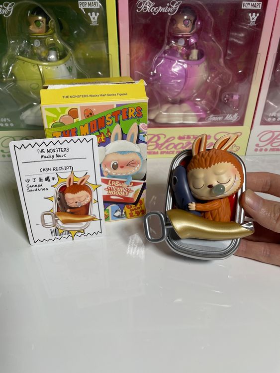 Pop Mart Labubu The Monsters Wacky Mart -Canned Sardines(US) (Neu ...