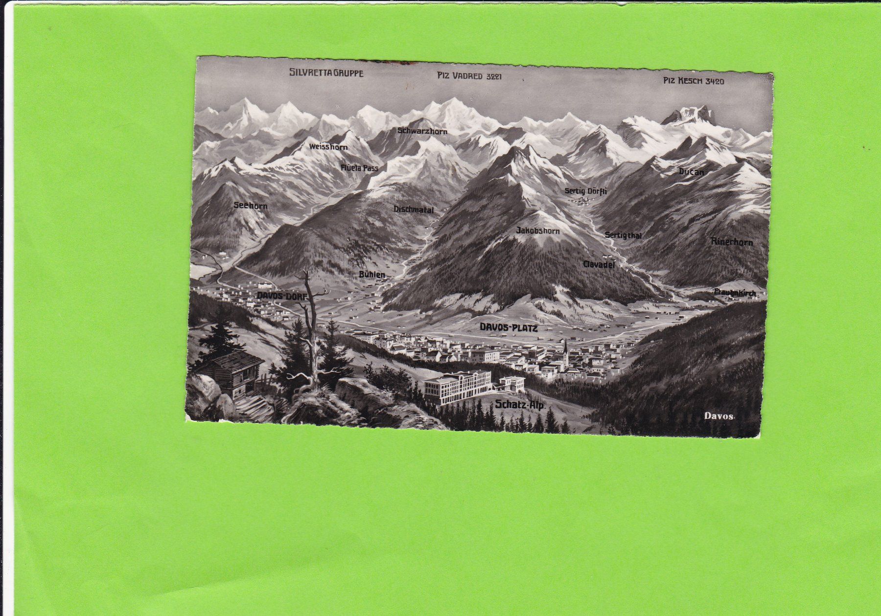 Davos-Panorama (Gebraucht) in St. Peterzell für CHF 2 – mit Lieferung ...