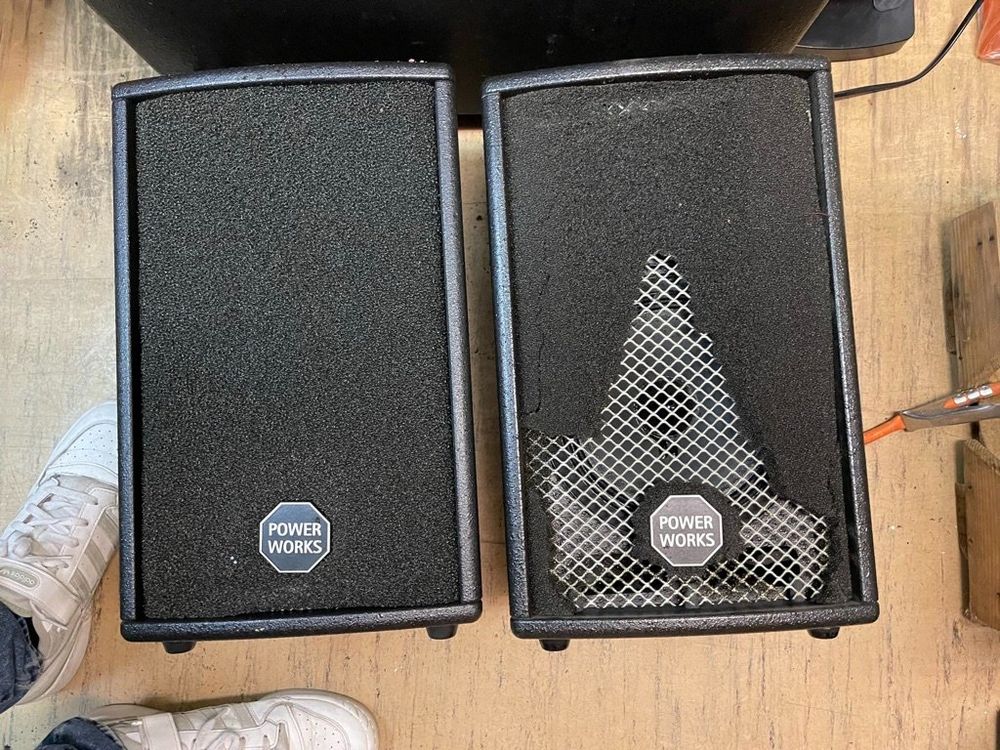 Power Works Subwoofer RS 15 Sub + 2 Boxen RS 82 SAT (Gebraucht) in ...