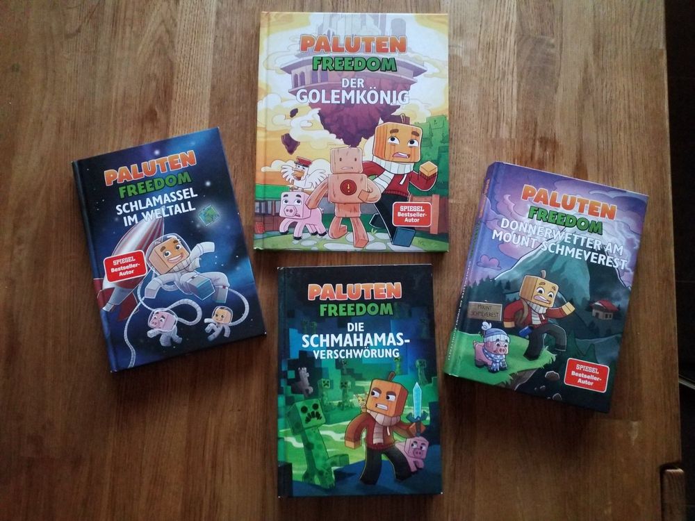 Paluten Freedom 4 Bücher (Minecraft Abenteuer) (Gebraucht) in Bözberg ...