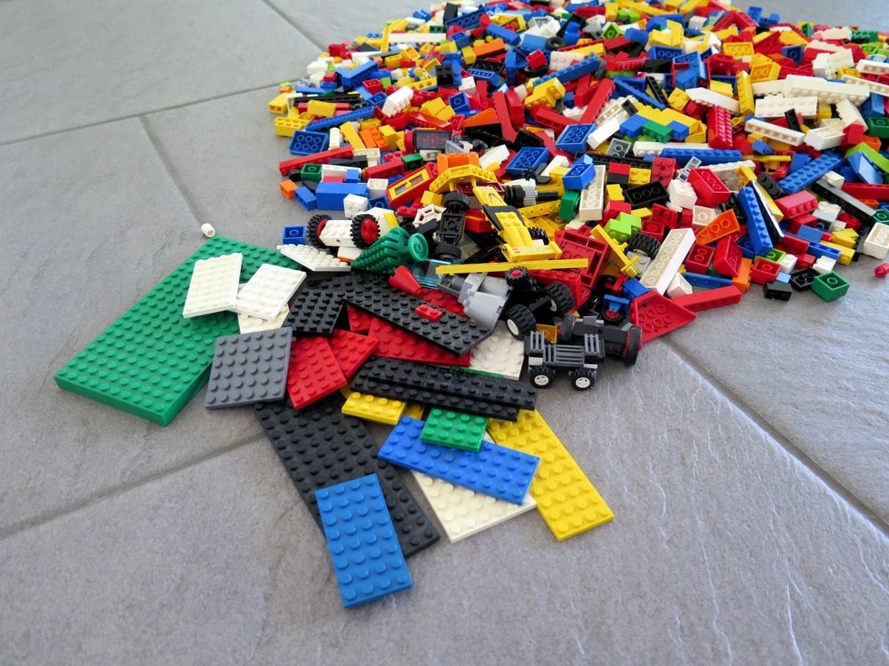 3.3 kg Lego, Legosteine, Platten, Räder | Kaufen auf Ricardo
