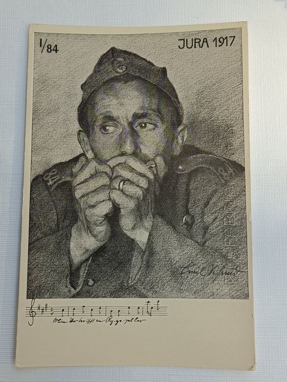 Einheits Karte / Jura 1917 - l/84 (Gebraucht) in Brugg AG für CHF 25 – mit Lieferung auf Ricardo ...
