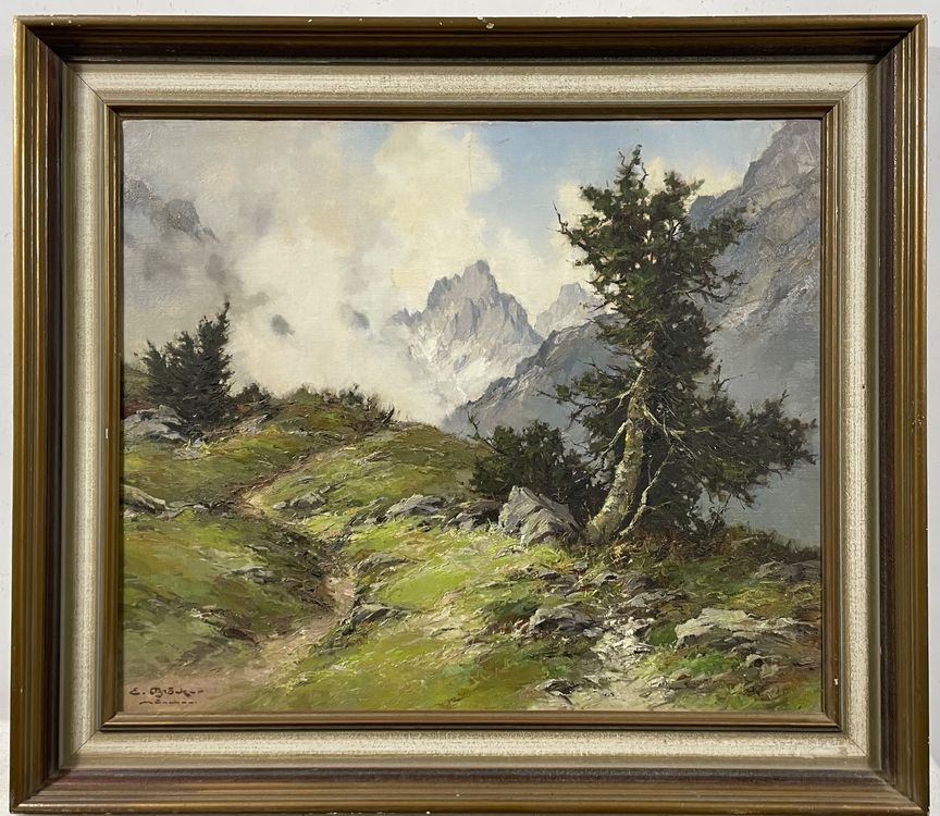 Ernst Bröcker (1893-1963) grosses Gemälde | Kaufen auf Ricardo