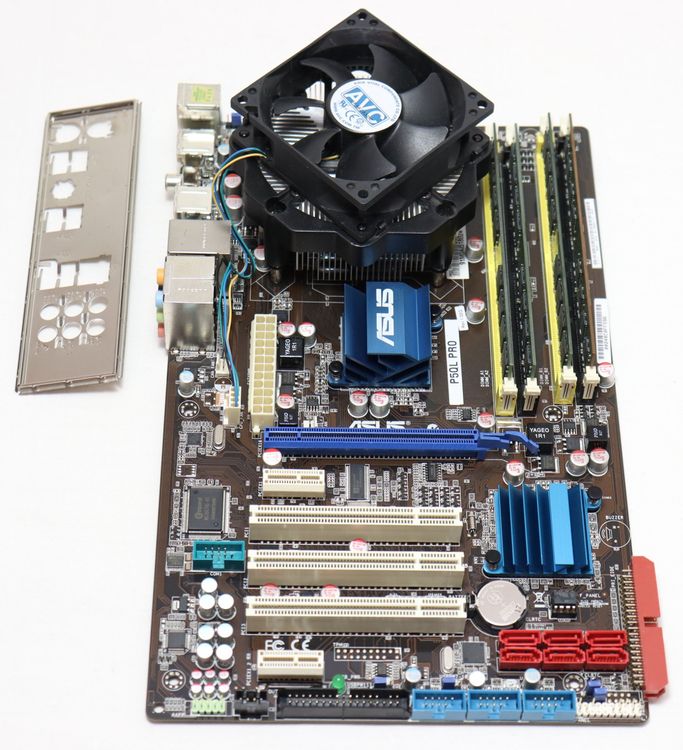 Asus P5QL Pro mit Intel Core2Quad Q9450 & 8GB Ram (Gebraucht) in Frick ...