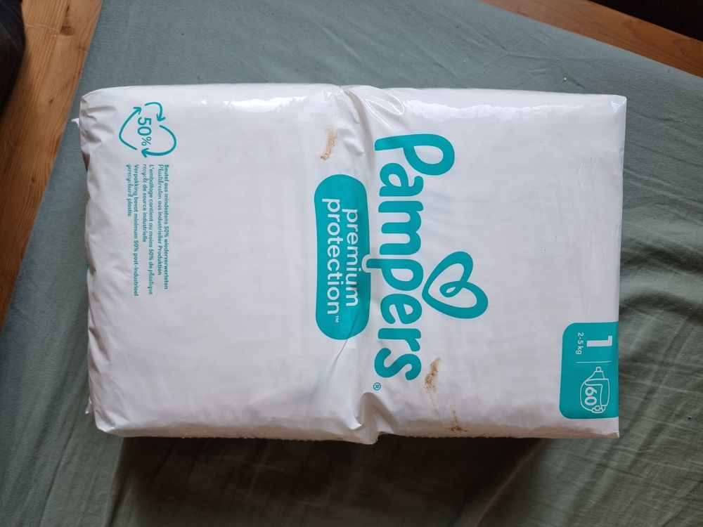 Pampers 2-5kg, 60 pcs | Kaufen auf Ricardo