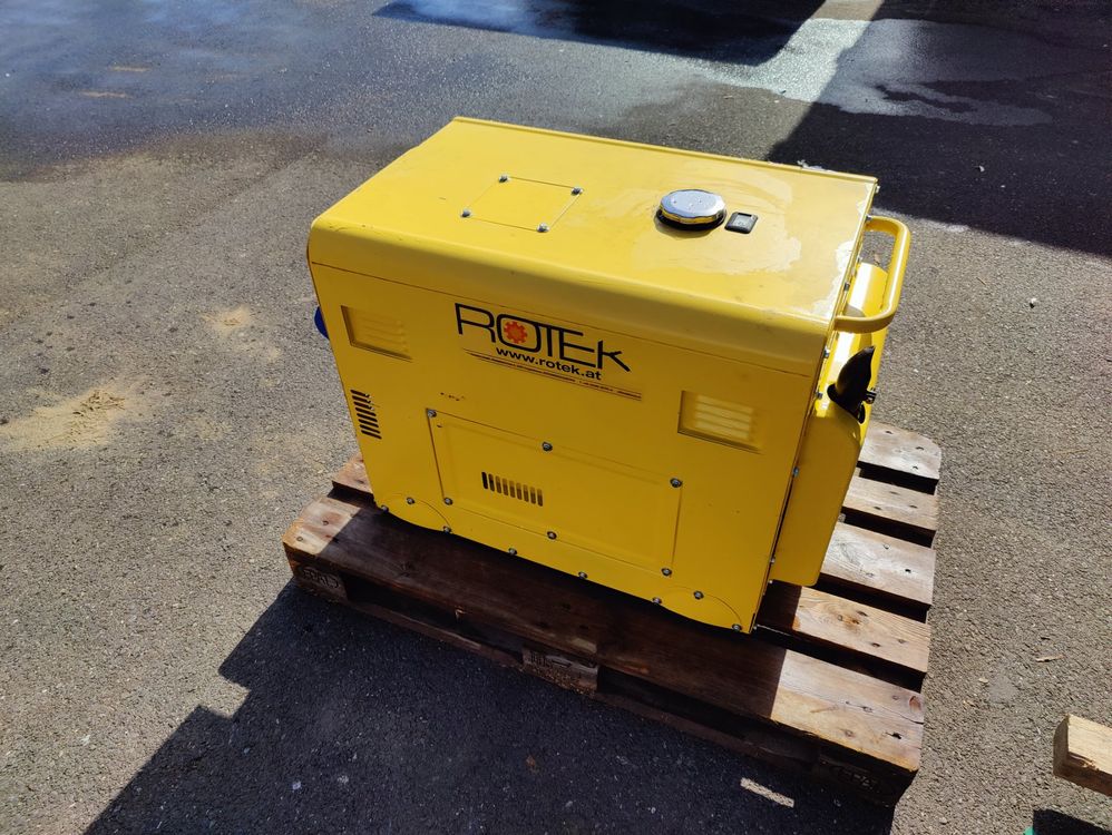 ROTEK Diesel-Stromerzeuger 230V 50Hz (1-phasig) | Acheter sur Ricardo