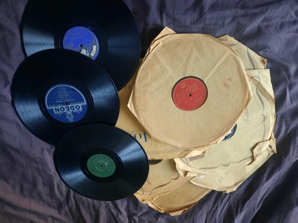 Lot de 13 disques 78 tour (D'occasion) à Thônex pour CHF 8 – avec ...