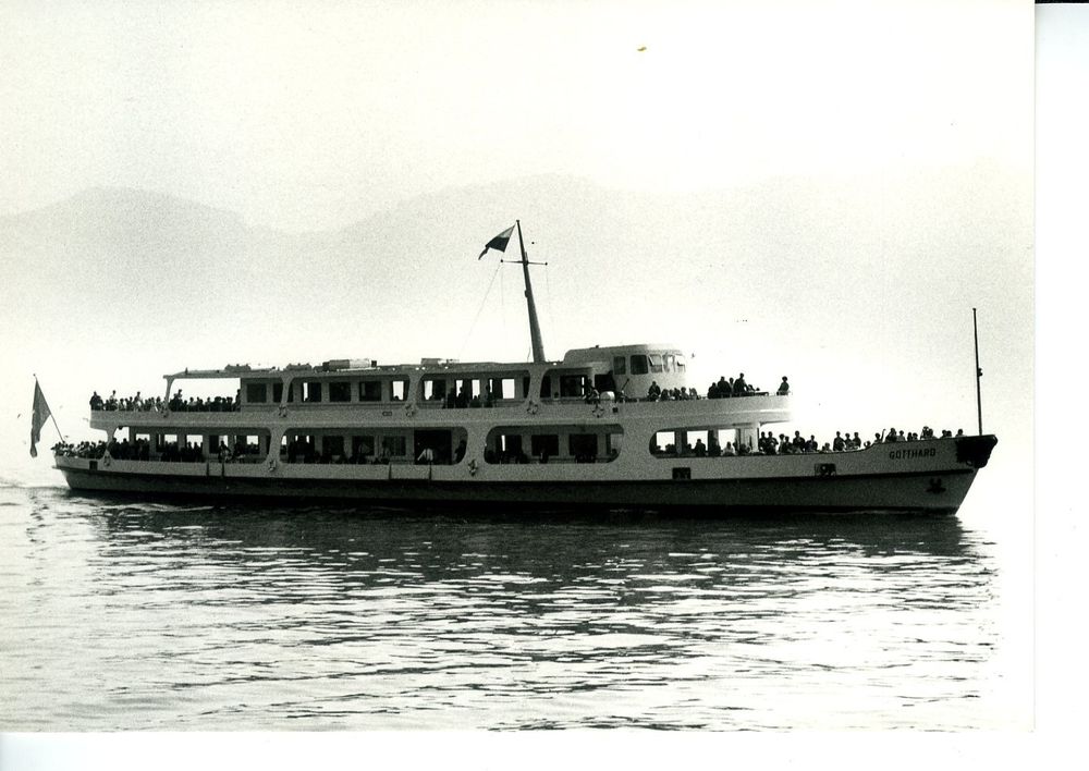 Foto MS Gotthard, SGV, Fahrgastschiff, Vierwaldstättersee (Gebraucht ...
