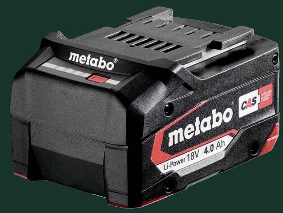 Metabo Akku 18V 4.0 Ah Li-Power CAS - Neu ungeöfnet (Neu und ...
