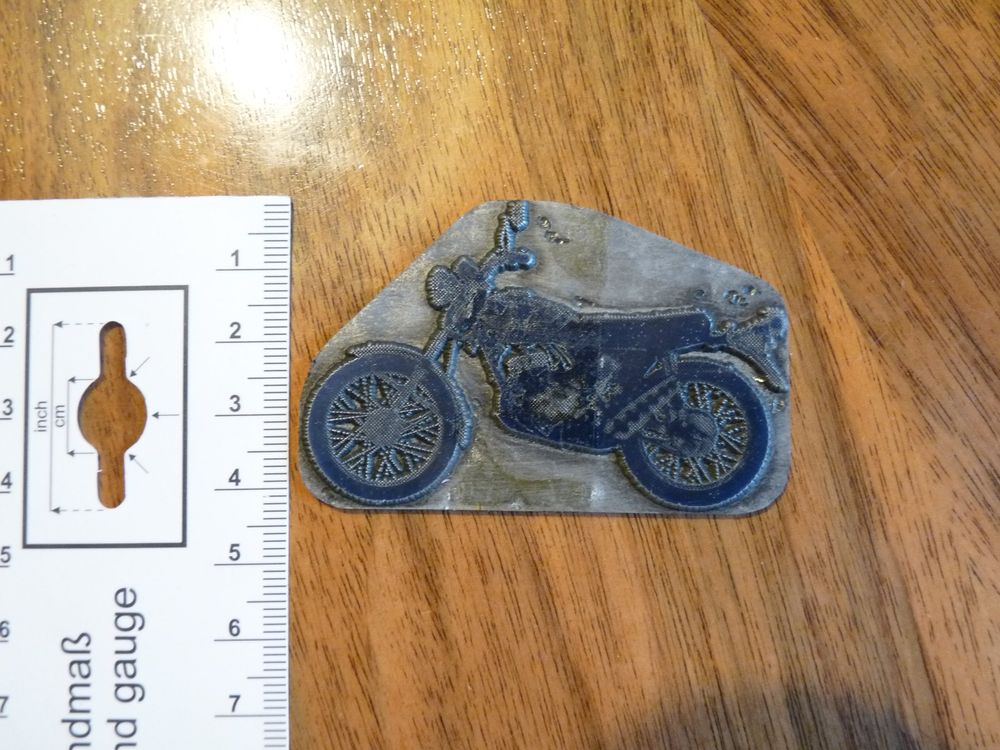 Stempel Oldtimer Motorrad (Gebraucht) in Huttwil für CHF 10 – mit ...