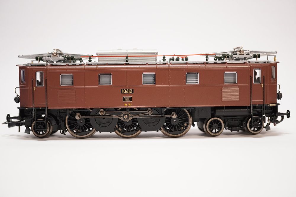 7¡ Roco 72293 SBB Ae 3/6 10412 braun / digital sound (Gebraucht) in ...