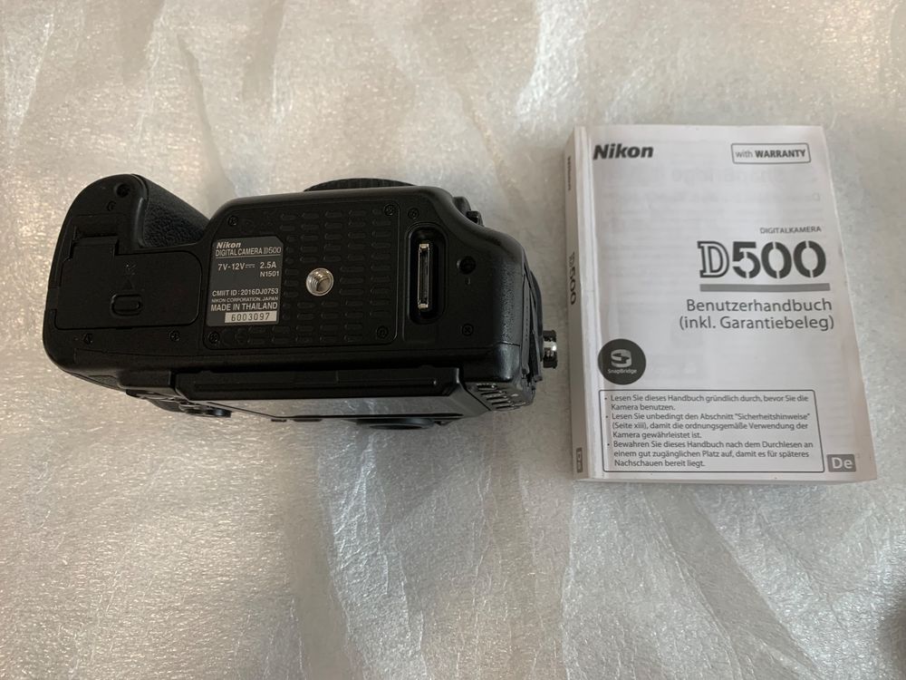 Nikon D500+ 17-55mm F/2.8G +Remote Shutter+ 2nd Akku+ BAG (Gebraucht) in Schlieren für CHF 725 ...
