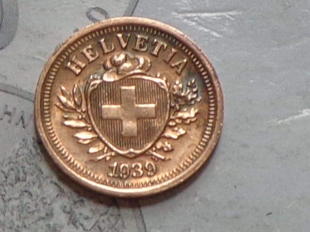 1 ct 1939 B - date Rare (Gebraucht) in Pully für CHF 31 – mit Lieferung auf Ricardo kaufen