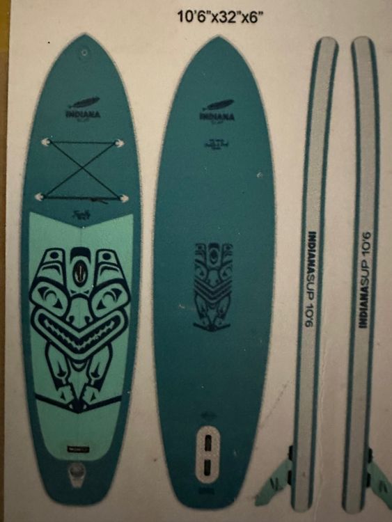 INDIANA SUP Board 10`6 Family Pack, NEU! SUPER-KNALLER! (Neu und ...