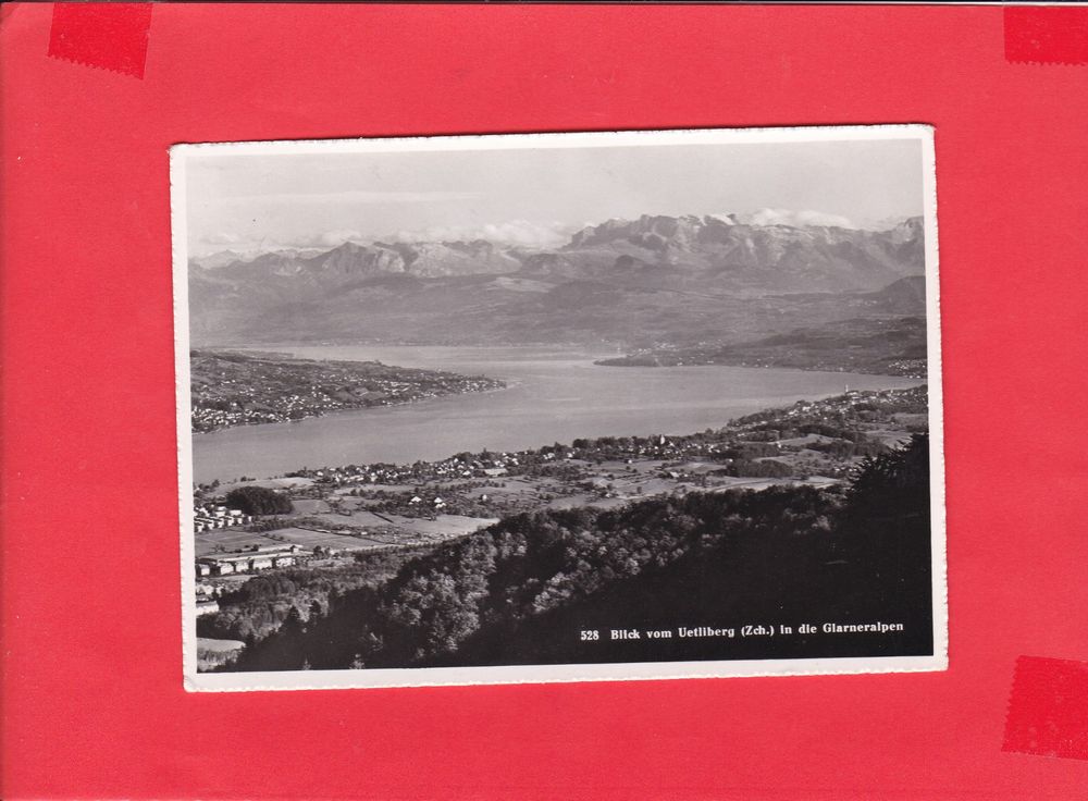 Blick vom Uetliberg auf die Glarneralpen | Kaufen auf Ricardo