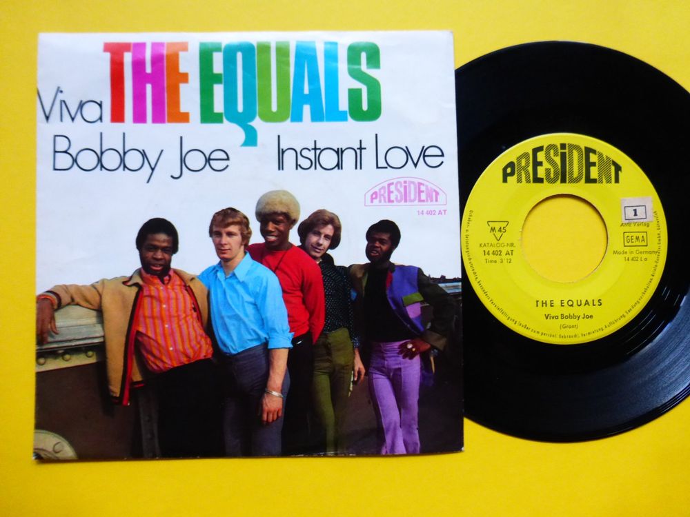 The Equals – Viva Bobby Joe / Instant Love (Gebraucht) in Zürich für ...