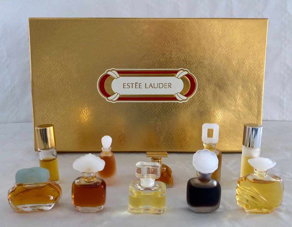 Coffret Estée Lauder - 10 miniatures de parfum (Gebraucht) in Fully für ...