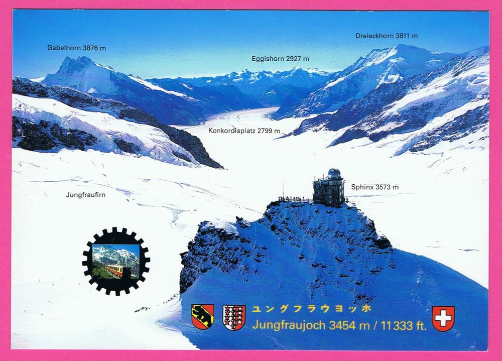 Jungfraujoch 3454m Forschungsstation Sphinx | Kaufen auf Ricardo