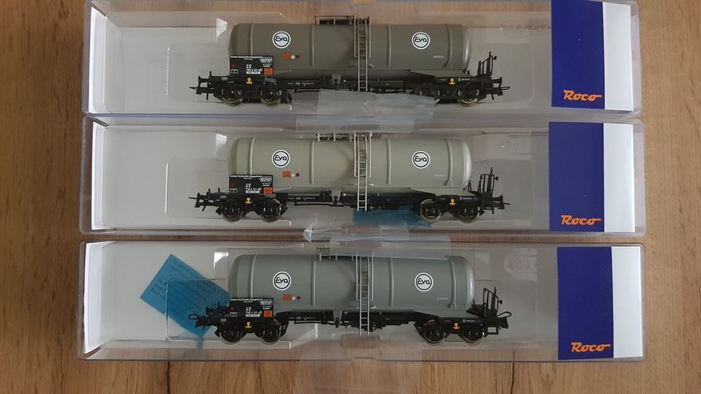 Roco H0, Kesselwagen- Set 76052 ( NEU ) (Neu und originalverpackt) in ...