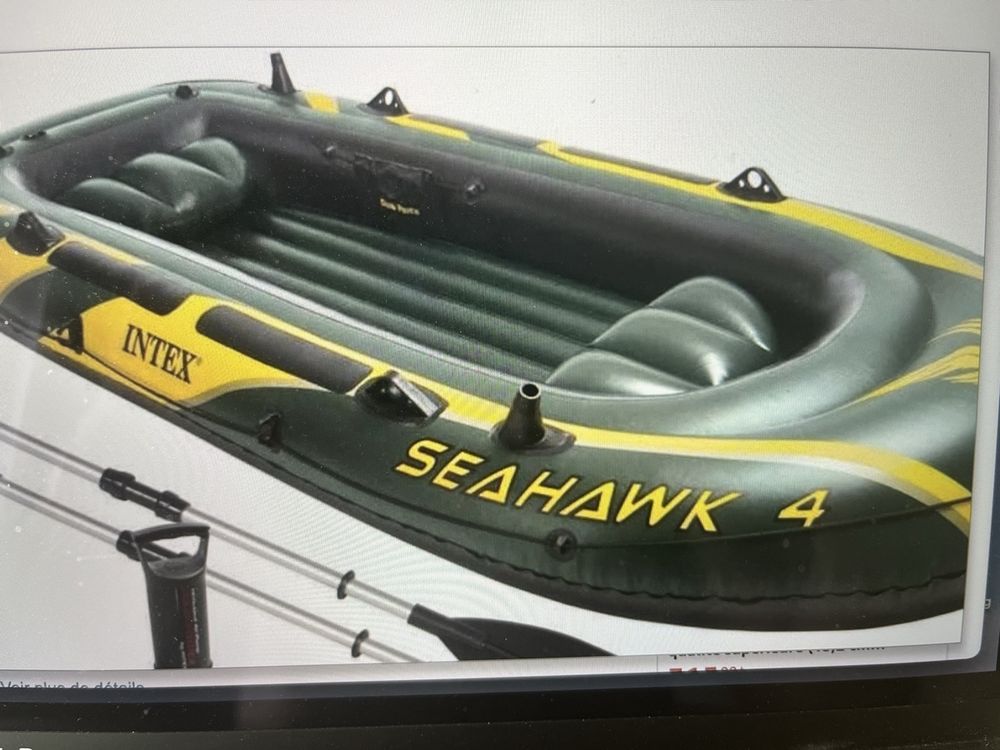 Boat Inflatable Intex Seahawk 4 set with ors (Gebraucht) in Zug für CHF ...