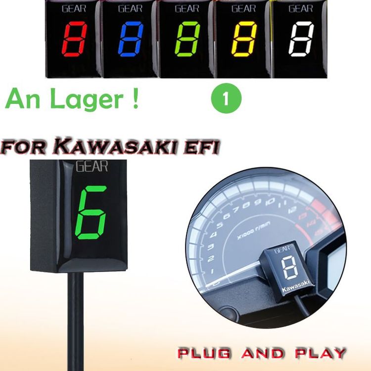 Ganganzeige für Kawasaki Motorrad Ecu (Neu und originalverpackt) in ...