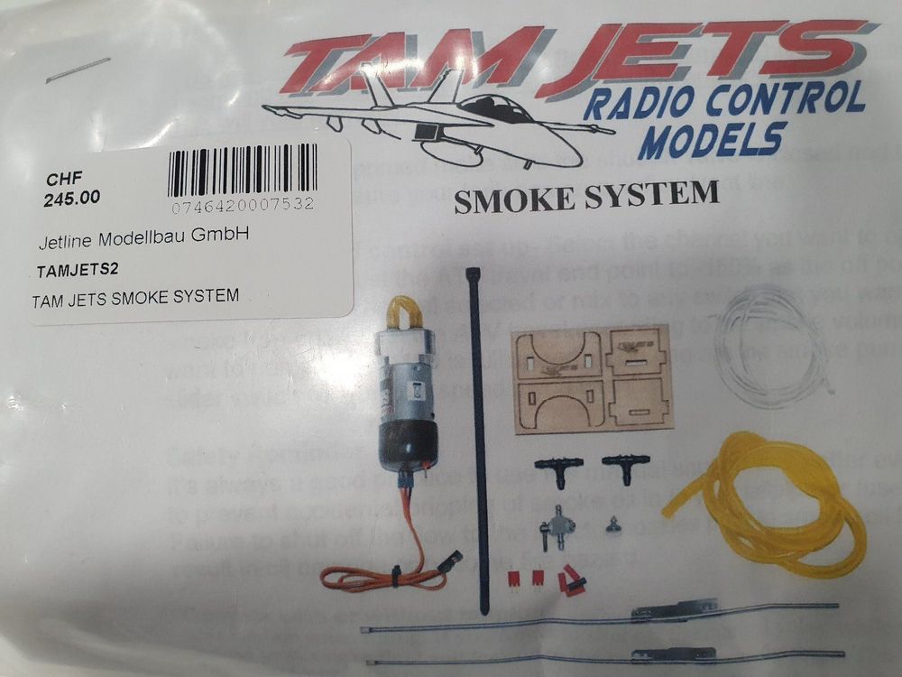 TAM JETS SMOKE SYSTEM, ab CHF 1.- | Kaufen auf Ricardo