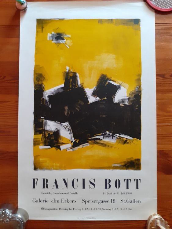 Francis Bott Plakat / Lithographie (Galerie im Erker 1960) | Kaufen auf ...