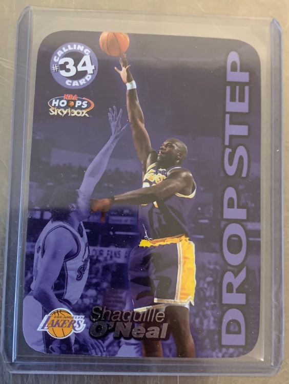 NBA Shaquille O Neal Trop Step Card (Neu (gemäss Beschreibung)) in ...